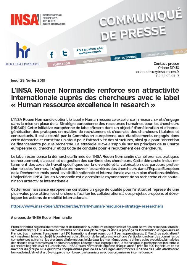 HRS4R (HUMAN RESOURCES STRATEGY FOR RESEARCHERS) | Institut national ... HRS4R (HUMAN RESOURCES STRATEGY FOR RESEARCHERS) | Institut national ...